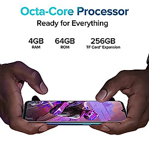 Ulefone Unlocked Smartphones Note 9P, 16MP + 5MP + 2MP, Dual Sim Phones Unlocked, Android 11 4GB+64GB ROM, 6.52" FHD, Fingerprint Face Detection, 4500mAh high Capacity Battery, T-Mobile - Blue