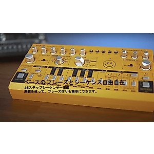 Behringer TD-3-AM Analog Bass Line Synthesizer with VCO/VCF, Yellow