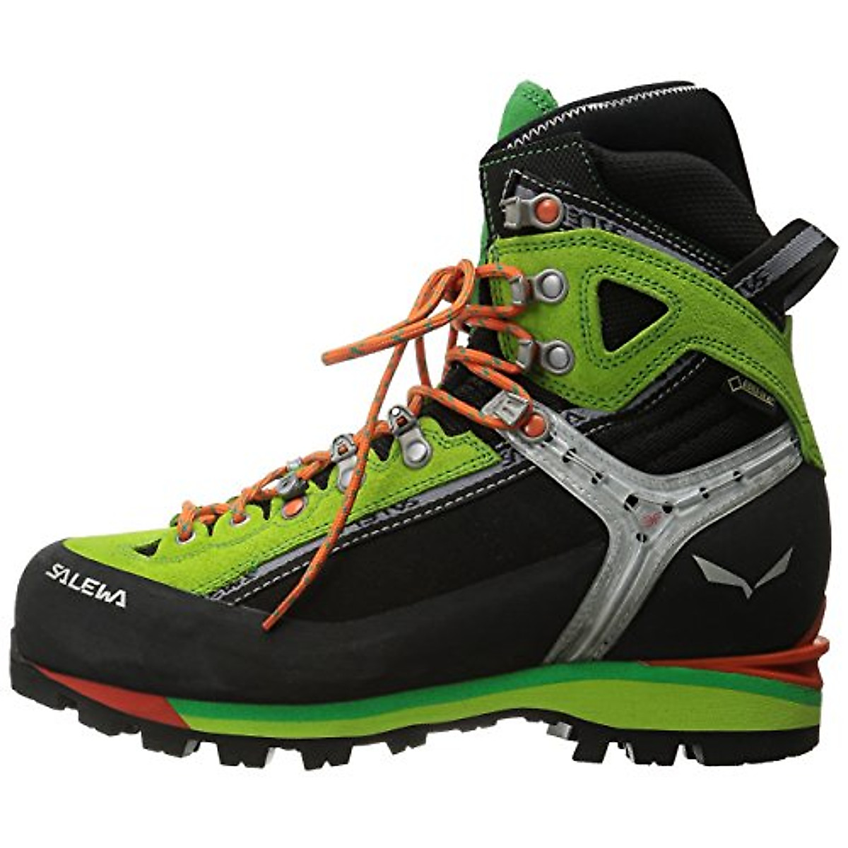 Salewa mens MS Condor Evo Gore-TEX High Rise Hiking Shoes, Black (Black/Cactus), 10.5 US