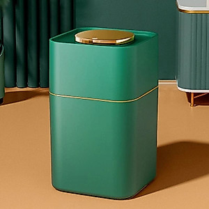 GENIGW Automatic Waste Bin Kitchen Anti Odor Garbage Bin Recycling Large Capacity No Smell Storage Tools