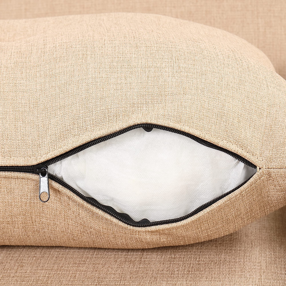 Verfur 3-in-1 Convertible Sofa Bed w/Wing Table and USB Charge, Multi-Functional Velvet Sleeper Futon Couch Pull-Out Sofabed, 41.5'' Loveseat Chaise Lounge for Living Room, Small Space, Beige