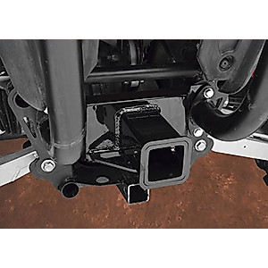 ECOTRIC Trailer Receiver Hitch 2" Bolt On Compatible with Polaris RZR XP 4 1000 Razor 3000lbs