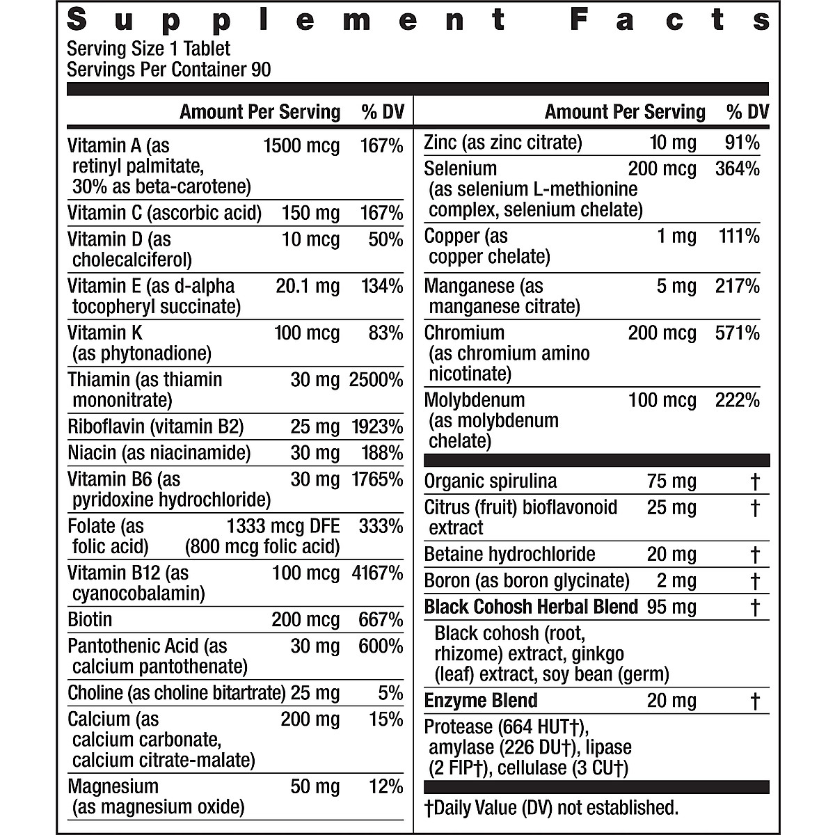 Rainbow Light Menopause One Multivitamin - 90 Tab