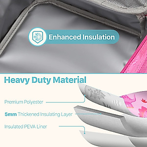 Bagseri Insulated Lunch Bag Women - Lunch Bag for Women Men Kids Lunch Box Insulated - Lunch Box Bag for Girls Bundle