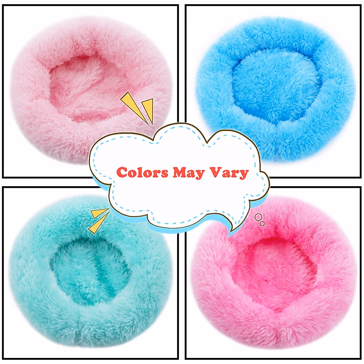 VTurboWay 2 Pack Bird Nest Mat, Bird Coconut Shell Pad for Bird Parrot Budgie Parakeet Cockatiel Conure Lovebird Canary Finch Nest (Colors May Vary)