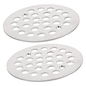 BUTIFULSIC 2pcs Round Floor Drain Cover Sink Stopper Sink Sewer Cover Shower Drain Cover Sewer Draining Stoppers Bathtub Drain Cover Stainless Steel Drain Strainer Floor Drain Stopper