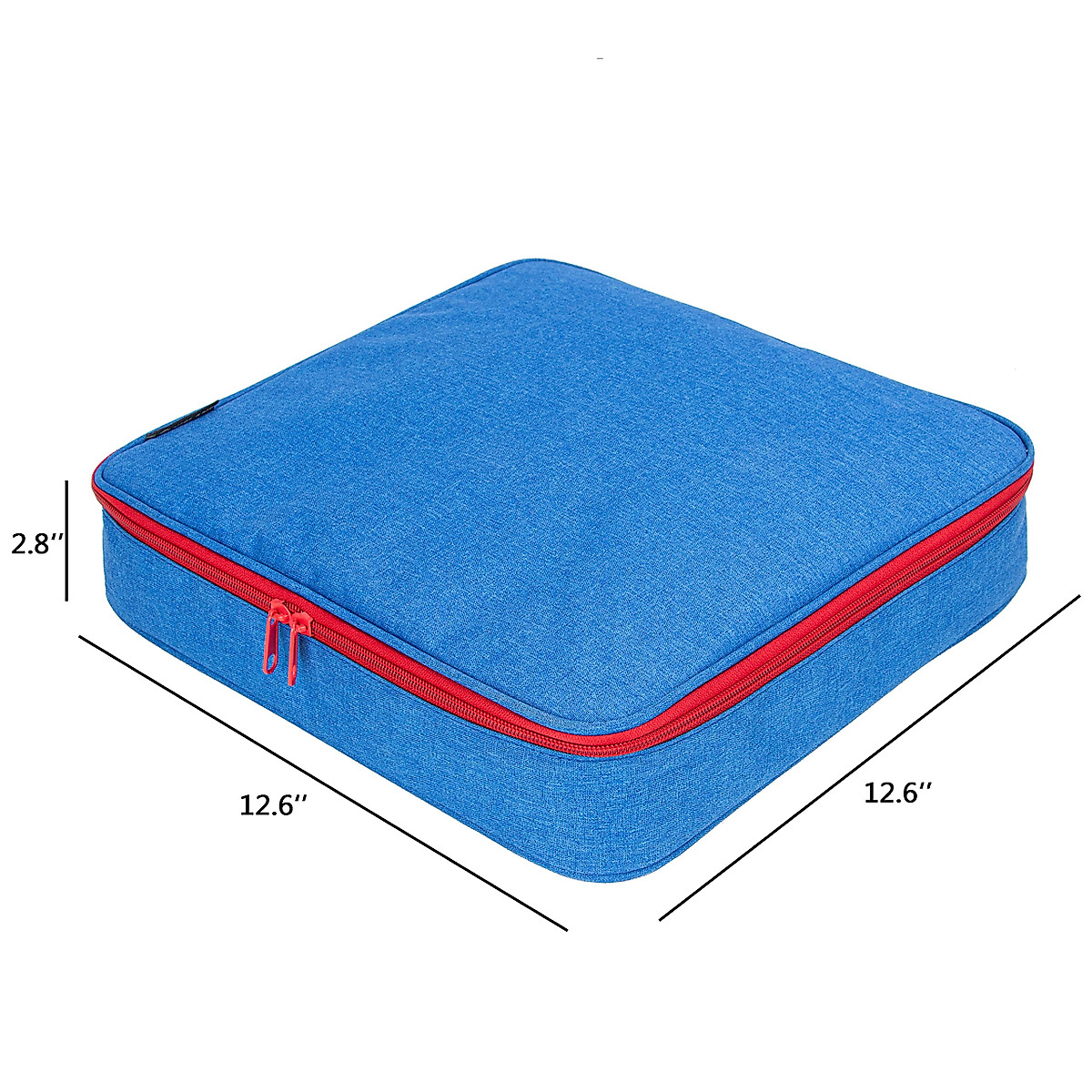 KISLANE Carrying Case for 12 Monster Jam Toy Trucks, Kids Toy Cars Storage Bag Hold 12 Monster Jam Toy Trucks, Bag Only (Blue)