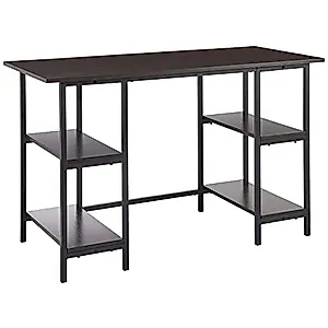 OneSpace Camden 4 Shelf Computer Desk, Espresso