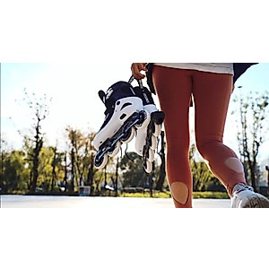 PAPAISON Adjustable Inline Skates for Kids and Adults with Full Light Up Wheels, Outdoor Roller Skates for Girls and Boys, Men and Women