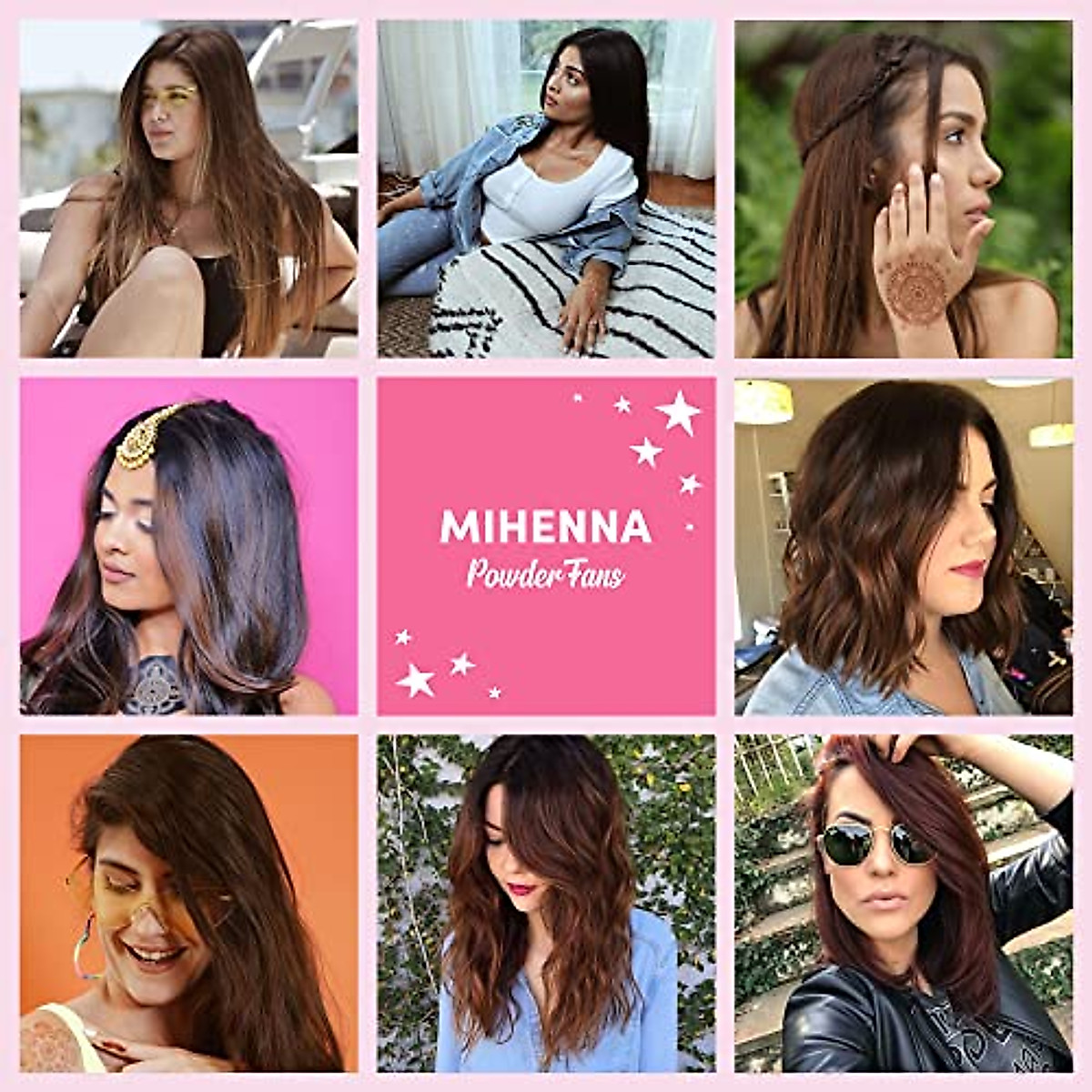 Mihenna Henna Powder for Hair | Organic USDA Certified | Pure |Long-Lasting | 100 grams