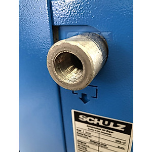 Schulz Refrigerated Air Dryer for Air Compressor, Compressed Air Systems, 35 cfm. Good for 7.5hp & 10hp Compressors (Stand Alone Dryer)