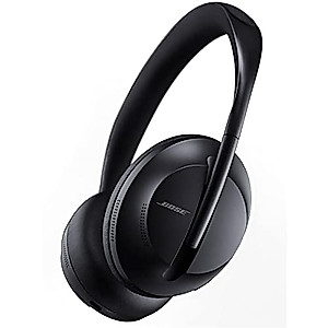 Bose Headphones 700 Noise Cancelling Bluetooth Headphones, Black with Powervault III 10000mAh Wireless Charger