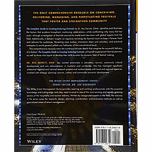 The Complete Guide to Creating Enduring Festivals (The Wiley Event Management Series)