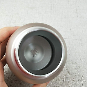 10.15oz/300ML Mini Thermal Mug Leak Proof Vacuum Flasks Travel Thermos Stainless Steel Drink Water Bottle Thermos Cups for Indoor and Outdoor (Gold)