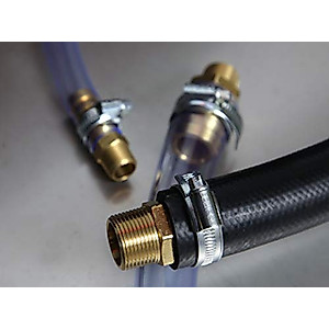 Eclipse Professional Tools ECW1-9 W1 Bag of 10 170-200mm (6 ⅝" - 7 ⅞") Mild Steel Worm Gear Hose Clamps