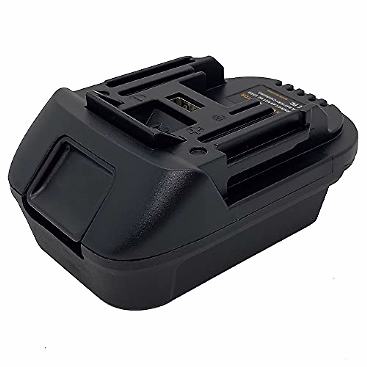 Battery Adapter for Makita 18V Lithium-Ion Cordless Tools, Convert for Milwaukee M18 18V or Dewalt 18V 20V Lithium Battery to Makita 18-Volt BL1830 BL1850 LXT Battery Converter, w/USB Charge Port