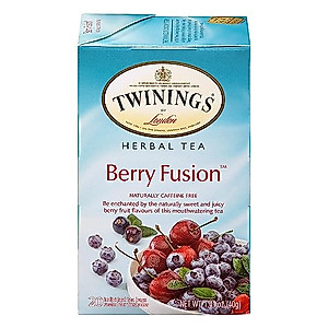 Twinings Berry Fusion Herbal Tea, 20 Bags Single Box