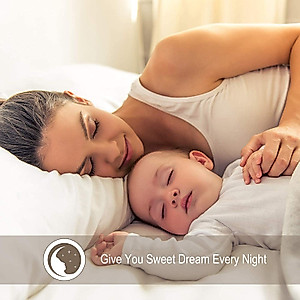 Comfort Beddings Queen Pillow Cases Set of 4 White 100% Organic Cotton 600 Thread Count Premium White Cotton Pillowcases, Queen Pillowcase Pillow Covers, 20 x 30 inch