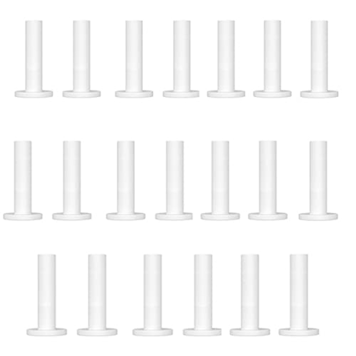 XINWOO 1/4 inch Plug for RO Reverse Osmosis Water Filter Fittings Valve (20pcs/Pack)