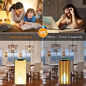 40W Incandescent Chandelier Bulbs - Crystal Clear, Torpedo Tip, Medium E26 Candelabra Base, Ideal for Chandeliers and Pendants, GE 40 Watt Equivalent, Soft White Light - 10 Pack