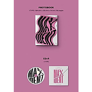JYP Entertainment Stray Kids - MAXIDENT [GO ver.(Limited Edition)] Album+Pre-Order Benefit (DK1022),Pink