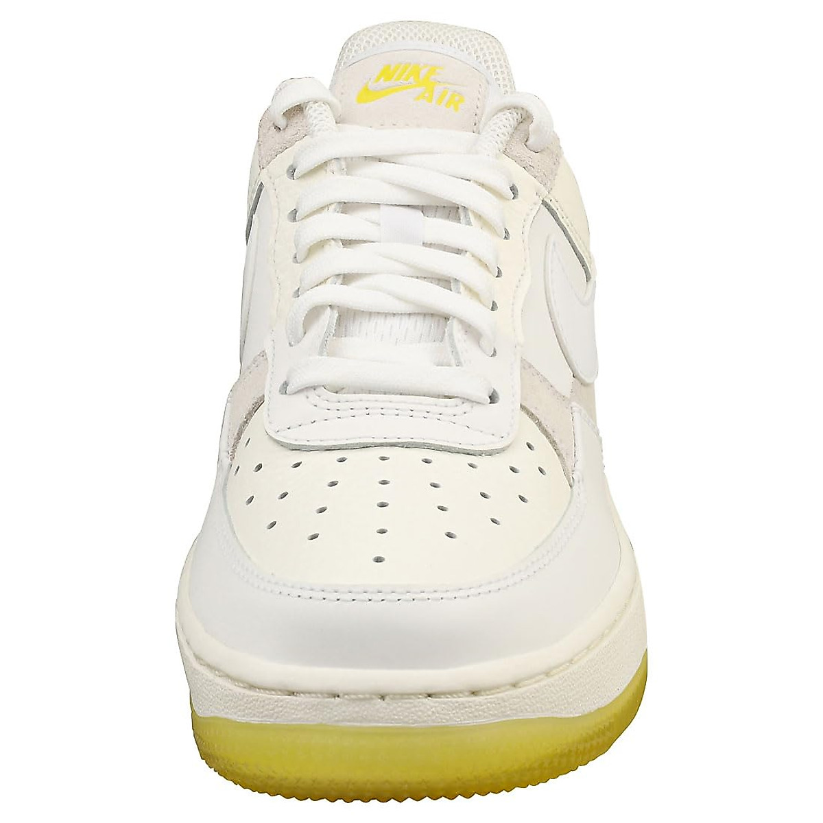 Nike Air Force 1 '07 Low Womens Summit White/White-Opti Yellow Size 6.5