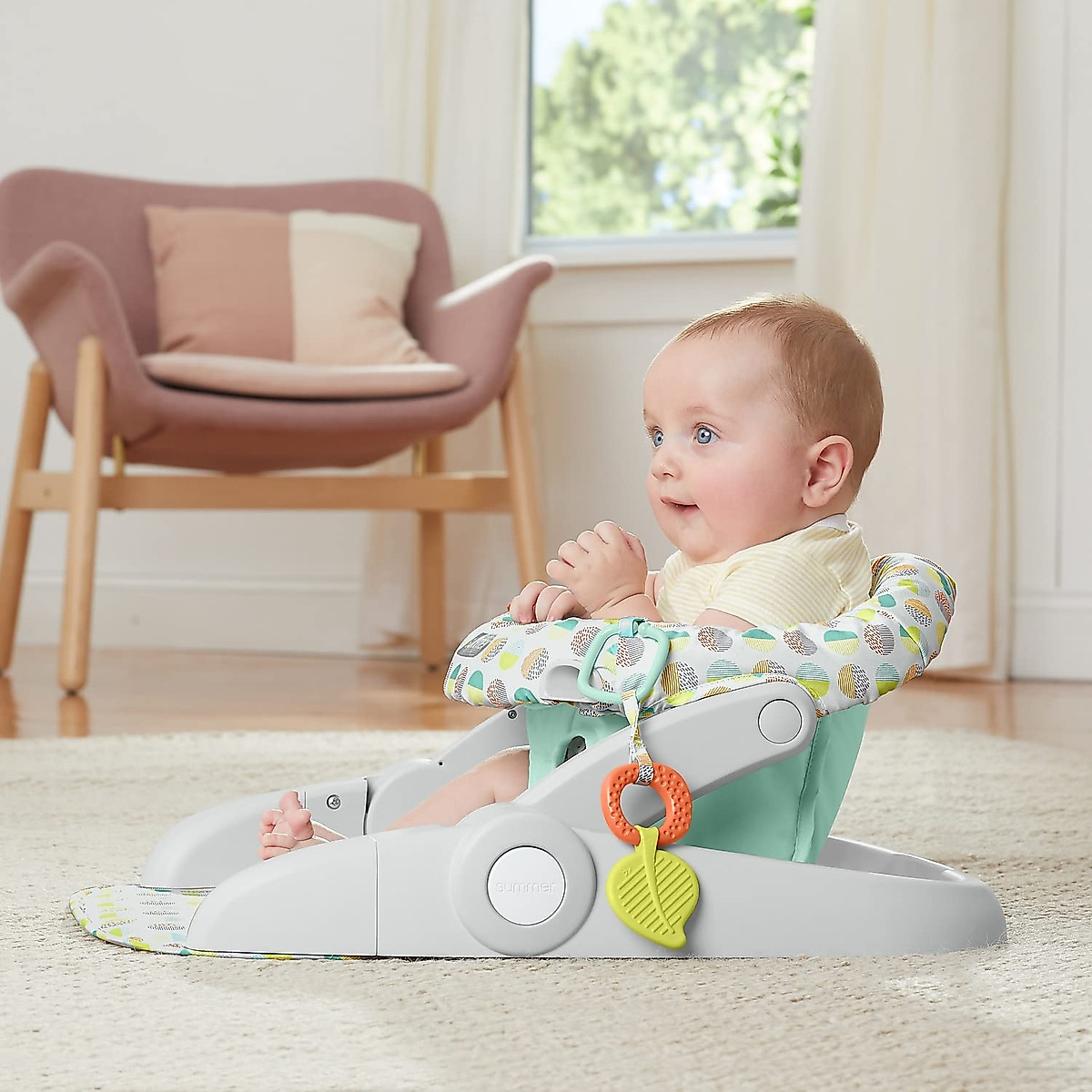 Summer Infant Learn-to-Sit Floor Seat: 3 Stages, Toys & Tray