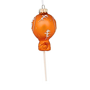 kat + annie Orange Tootsie ROLL POP Ornament