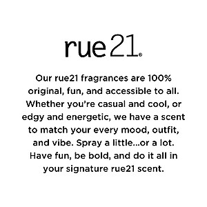 Rue 21 CJ Black Men's Cologne Spray - 1.7 fl oz (50 ml)