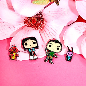 Loungefly Mulan 25th Anniversary Pin Set
