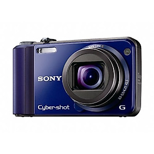 Sony Cyber-Shot DSC-H70 16.1 MP Digital Still Camera with 10x Wide-Angle Optical Zoom G Lens and 3.0-inch LCD (Blue)