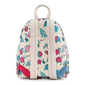 Loungefly Sleeping Beauty Floral Fairy Godmother Mini Backpack Natural-Floral