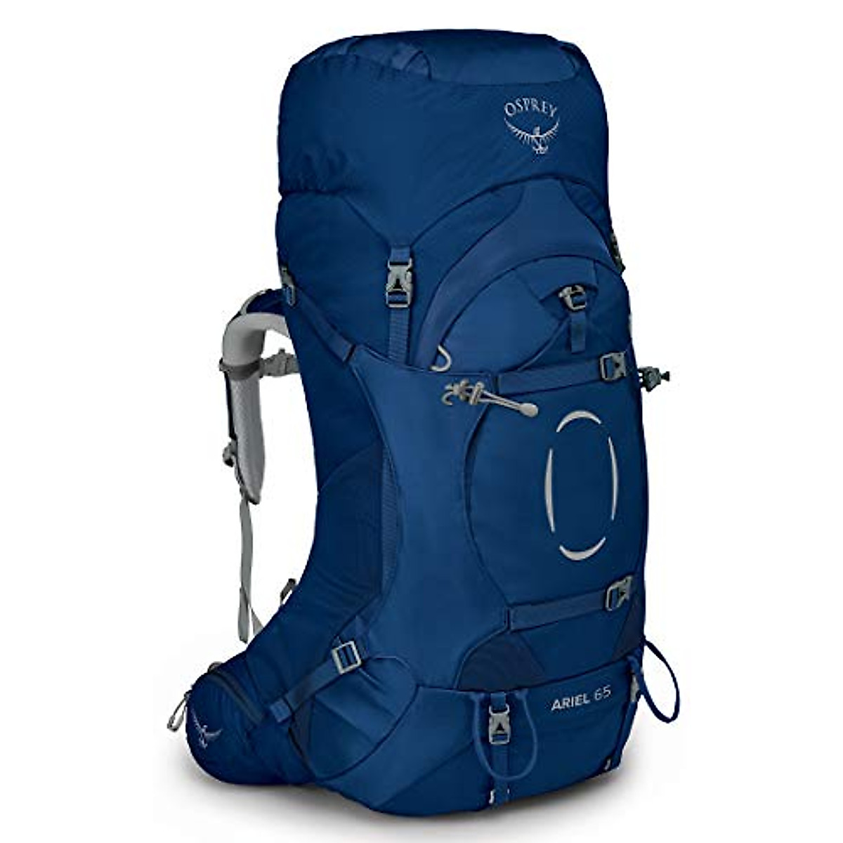 Osprey Ariel 65L Women's Backpacking Backpack, Ceramic Blue, WM/L