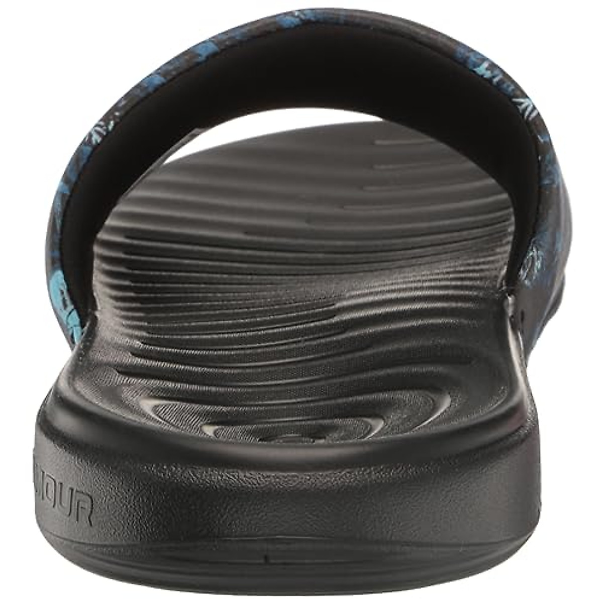 Under Armour Women's Ansa Graphic Fixed Strap, (406) Blizzard/Black/Bubble Peach, 9, US