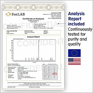 Fen LAB 250g (8.8oz) Powder, Purity >99%, 222mg Spoon Inside, Quality Tested, Analysis Report Included