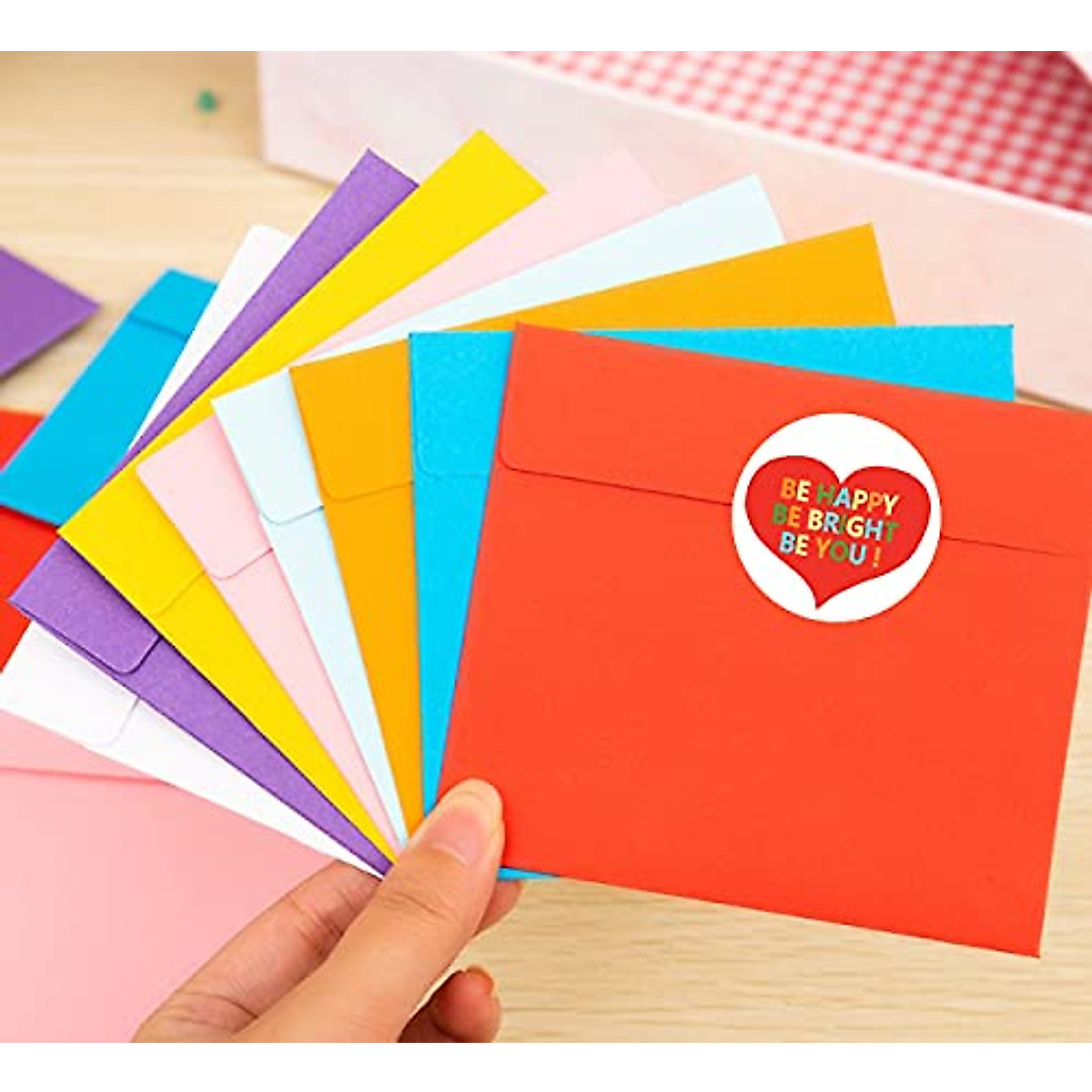 Top label Be Bright Motivational Saying Stickers,Be Happy Be You Inspirational Sealing,Encouraging Self-Adhesive Label for Phone, Scrapbook,Laptops,Water Bottle,Gift,1.5 Inch,500 Pcs Per Pack.