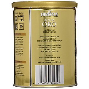 Lavazza Qualita Oro Ground Coffee, 8.8 Ounce (Pack of 1) - Packaging May Vary
