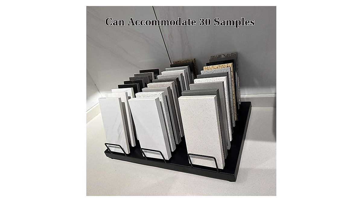 Buy Heavy-Duty Floor Tile Sample Storage Rack - Large Display Stand