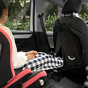 EASICOZI 4 to 1 Foot Rest for Kids or Toddlers Compatible with Car Seat, Portable Car Organizer, Car Seat Protector and Children Travel Bag (Pack of 1)