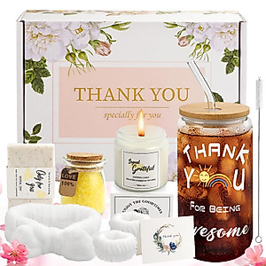 Gifts for Women, Thank You Gifts for Women,Employee Appreciation Gifts, Gifts Basket Thanking of You Gift for Best Friends Female Women Sister Mom Wife Her Girlfriend Coworker