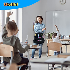 Teachers Greeting Apron with 3 Pockets | Social Distance Friendly | Gift for Teachers