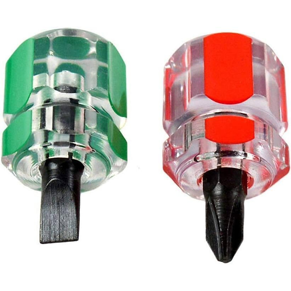2 PCS Screwdriver Set Stubby Slotted Screwdriver Set