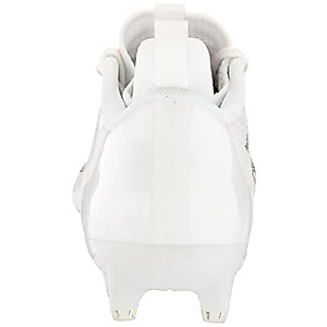 adidas Men's Adizero Scorch Football Shoe, White/Black/White, 11.5