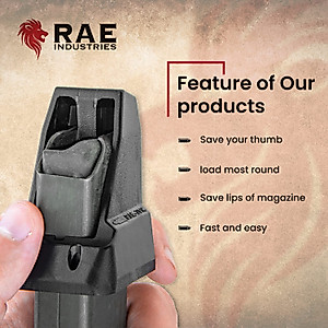 RAEIND Speedloaders for Taurus G3X Handgun 9mm Magazine (Taurus G3X - 9mm)