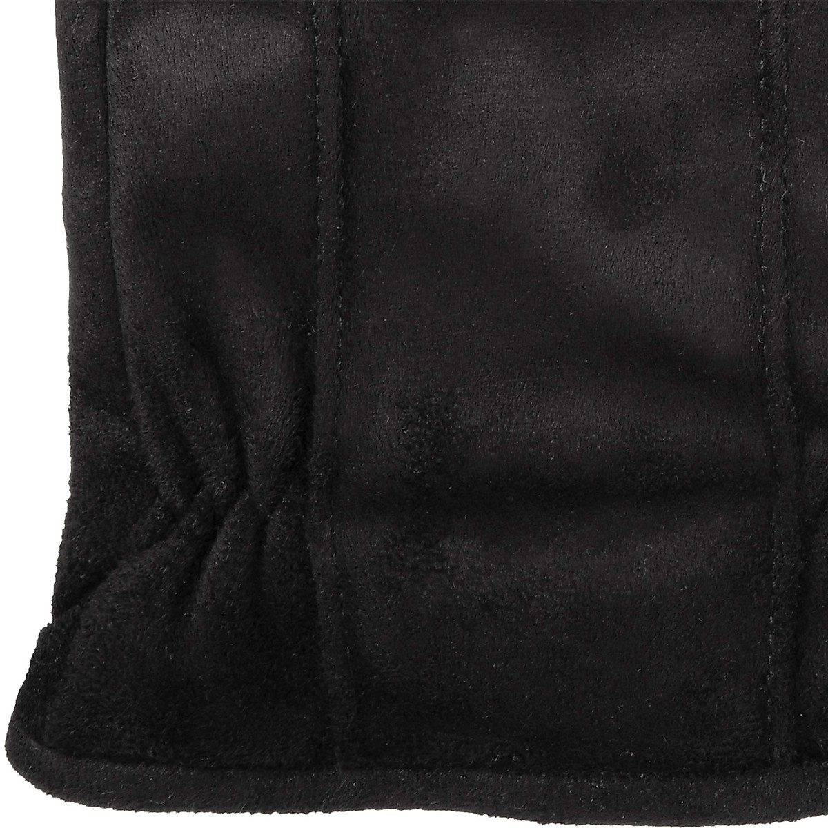 isotoner Men's Microfiber Touchscreen Gloves w/Water Repellent Technology, black, X-Large