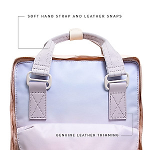 Doughnut Macaroon Sky Series 16L Travel College School Lightweight Casual Bookbag Backpack for Women Girls with Laptop Compartment Fit 14Inch Notebook