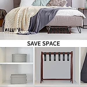 SYBELIJAH Luggage Rack, Folding Luggage Rack for Guest Room, Bedroom Hotel