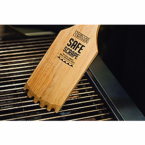 Charcoal Companion CC4120 Safe-Scrape Non-Bristle Grill Cleaning Tool