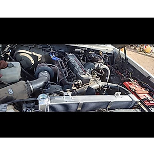 OzCoolingParts Pro 89-93 Dodge D/W 250 350 Series Radiator, 55mm 3 Row Core Aluminum CC1198 Radiator for 1989-1993 90 91 92 Dodge D250 D350 W250 W350 5.9L L6 Diesel Turbo