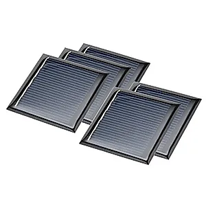 uxcell 5Pcs 2.5V 100mA Poly Mini Solar Cell Panel Module DIY for Light Toys Charger 50mm x 50mm